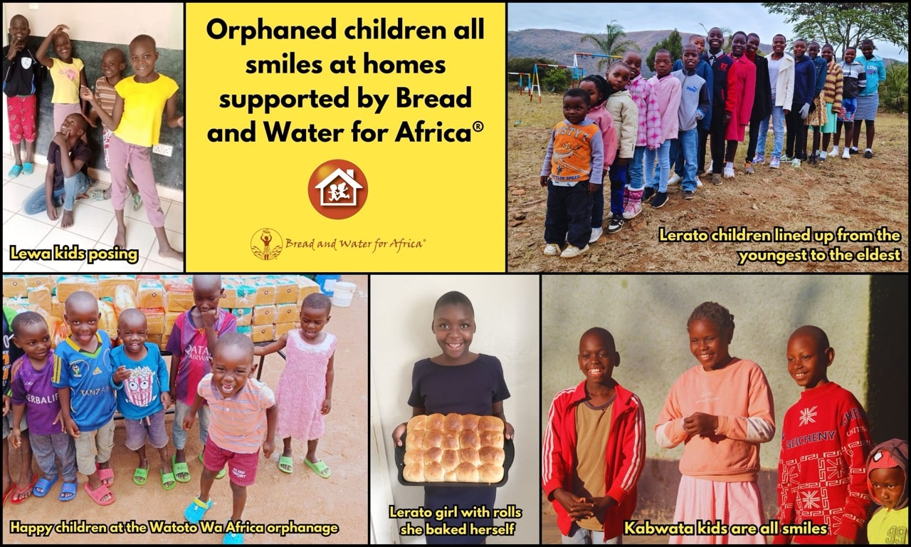 Generous Supporters of Bread and Water for Africa® Enable 485 Children ...